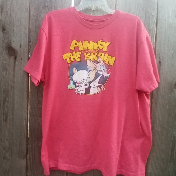 Pinky and the brain | Shirts | Vintage Unisex Pinky And The Brain Red ...